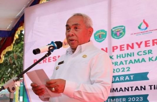 Isran Puji Perusahaan di Kutai Barat yang Bangun Rumah Layak Huni