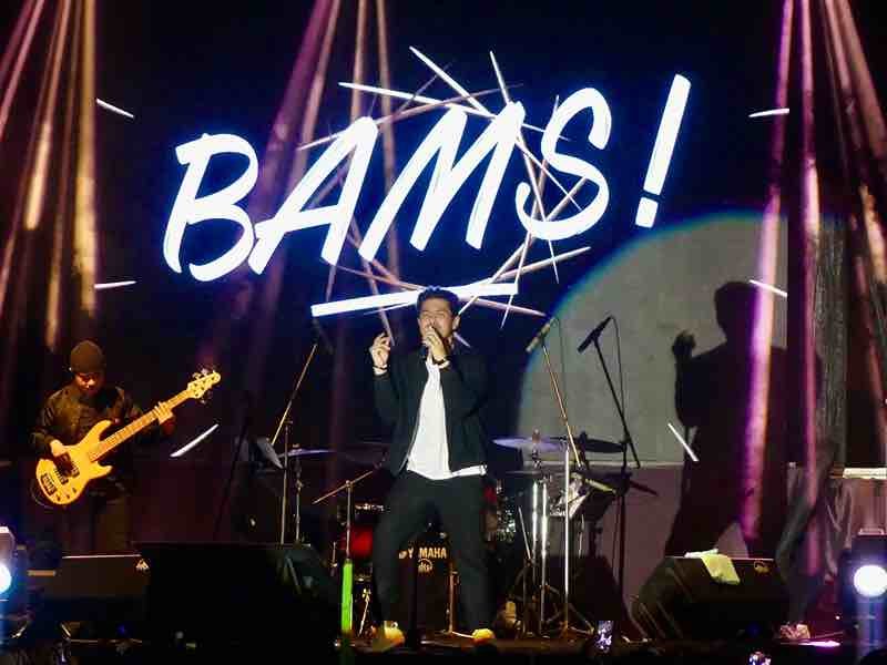 Bams eks Samson di Gebyar UKM Samarinda, Sukses Hibur